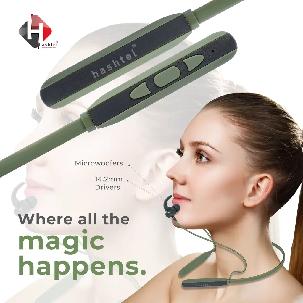 NB01 NeckBand - Hashtel Technology Pvt. Ltd.